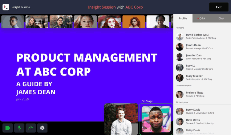 An All-In-One Home For Online Recruiting Events: Welcome To Talentspace ...